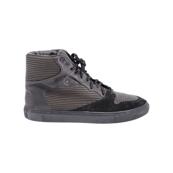Balenciaga | Shoes | Pre Loved Balenciaga Cotes High Top Sneakers In ...